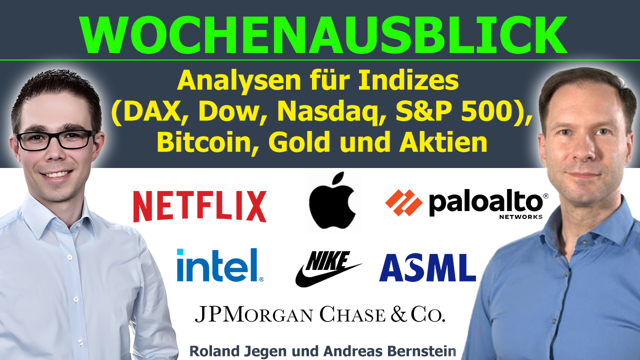 Geopolitik und Quartalssaison | DAX stark zum Wochenstart, Gold im ...